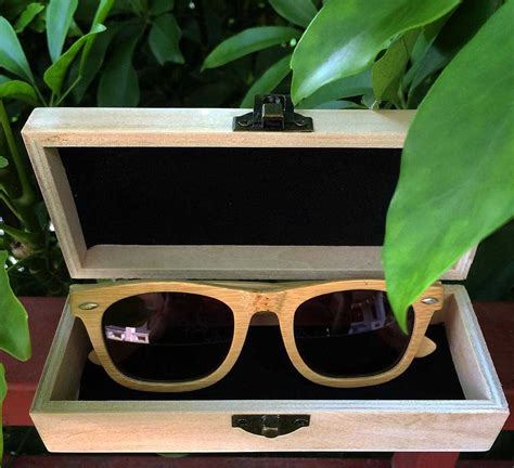 Classic Full Bamboo Wooden And Bamboo Sunglasses