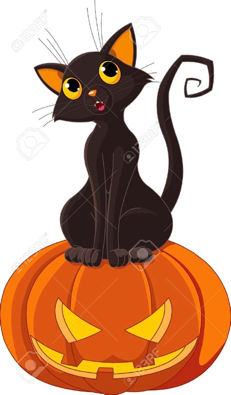 Halloween Black Cat Clipart At Getdrawings Free Download