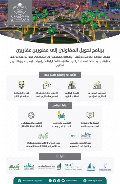 وزارة الشؤون البلدية والقروية والإسكان On Twitter لتمكين المقاولين