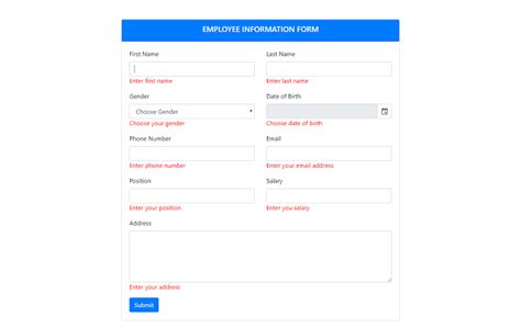 Model Validation In Mvc 5