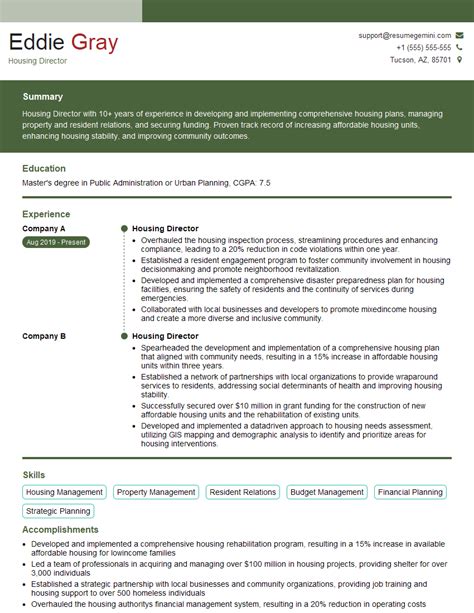 Interview Questions For Student Housing Interviewgemini