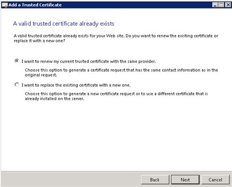 Sbs 2008 2011 Renew 3rd Party Certificate Lan Tech Network Management