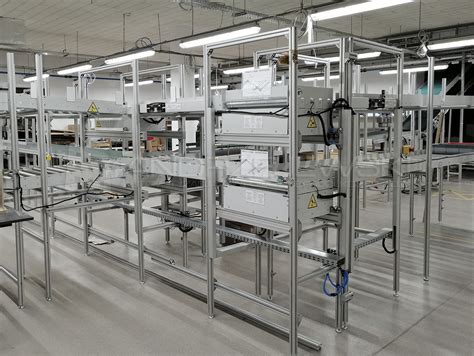 Automatyzacja procesów produkcyjnych transportery przenośniki regały