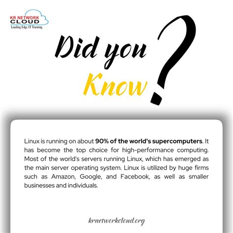 Kr Network Cloud Technologies On Linkedin Linux Ittraining