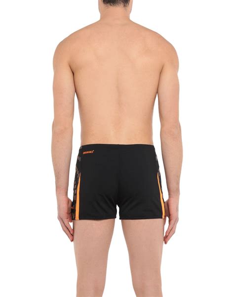Speedo Synthetic Swim Trunks In Black For Men Lyst