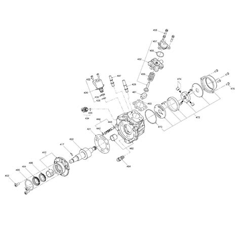 Head Gasket For Delphi Dfp7 Fuel Pumps Diesel Injection Pumps