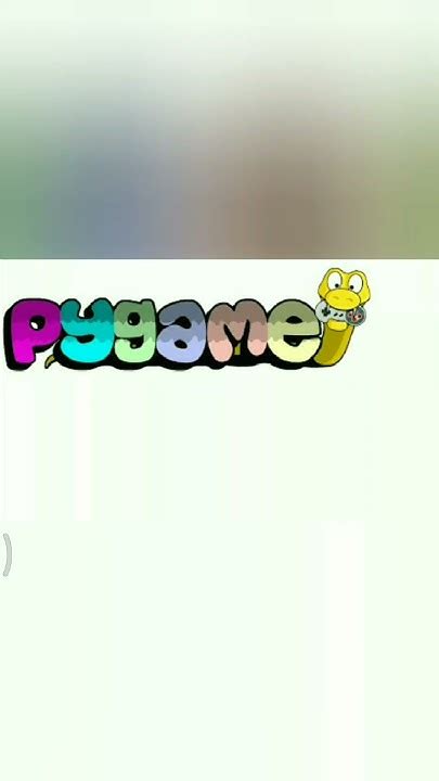 Pygame Examplespython Pythonprogramming Youtube