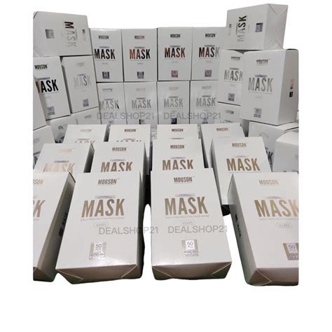Jual Masker Kn95 Mousun 5ply 1 Box Isi 50pcs Shopee Indonesia