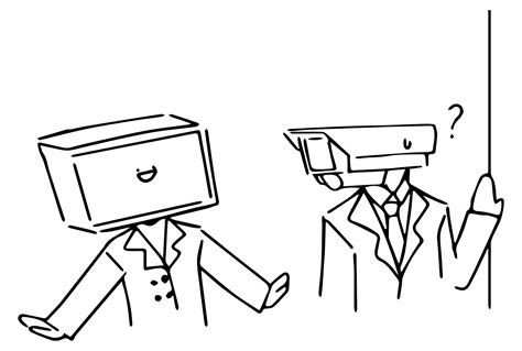 Tv Man Coloring Pages Bring The Digital Warrior To Life