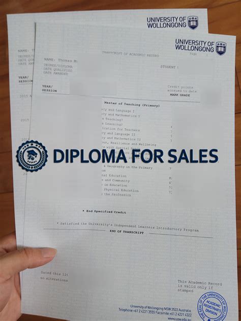 The Doable Ways To Buy University Of Wollongong Transcript