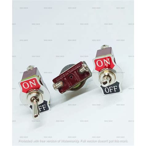 Jual Toggle Switch Taiwan Auspicious 2 Kaki Shopee Indonesia