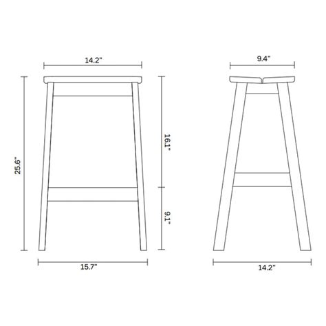 Form And Refine Angle Standard Stool 2modern