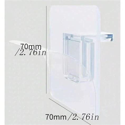 10pcs fixed separator shelf brackets with layered shelving for wardrobe