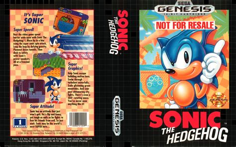 Sonic 1 Genesis Sonic The Hedgehog Sega Genesis Hdsoml