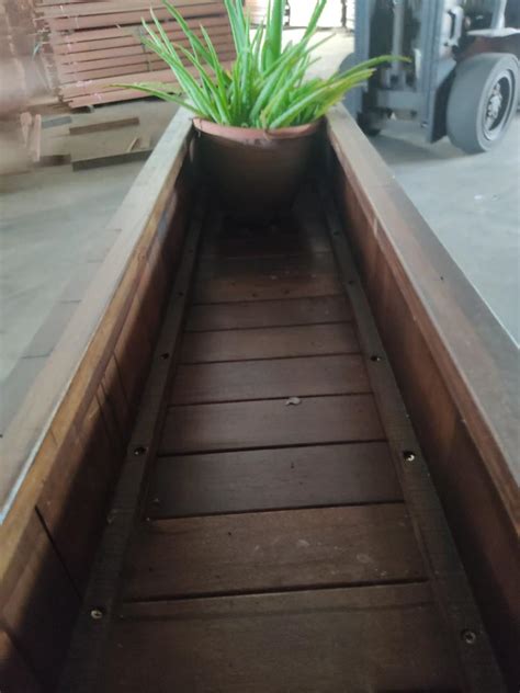 Chengal Planter Box Furniture And Home Living Gardening Pots