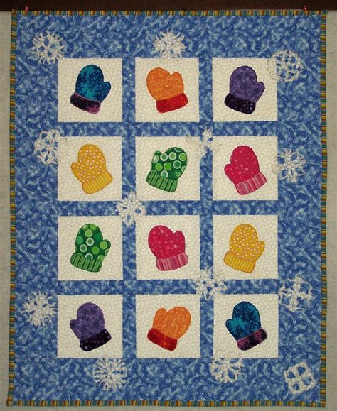 Mitten Quilt Block Pattern