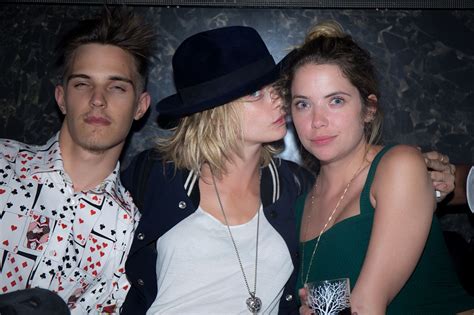 Ashley Benson And Cara Delevingne Celebrate Their Engagement In Saint