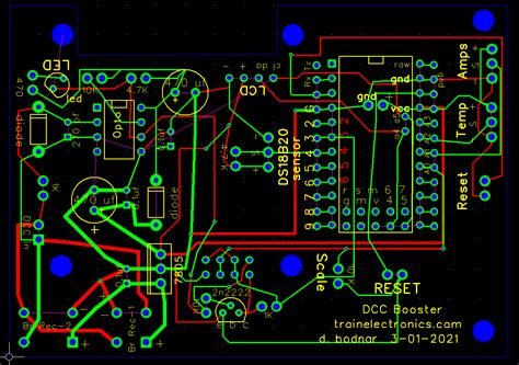 A High Power DCC Booster REVISED 2021