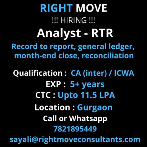 sayali r on linkedin rightmove rtr r2r recordtoreport
