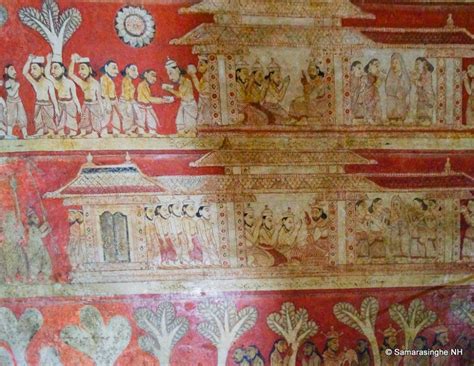 දෙගල්දොරුව රජමහ විහාරයේ බිතු සිතුවම් Murals Of Degaldoruwa Rajamaha