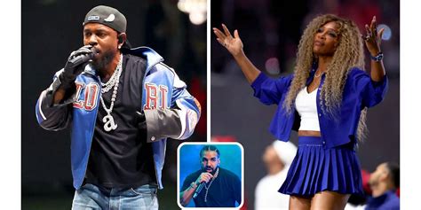 Watch Serena Williams Joins Kendrick Lamar On Stage At Super Bowl Halftime Show Shows Off Her
