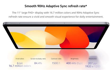 Redmi Pad Se Cn Version Inch Tablet Gb Ram Gb Rom Grey