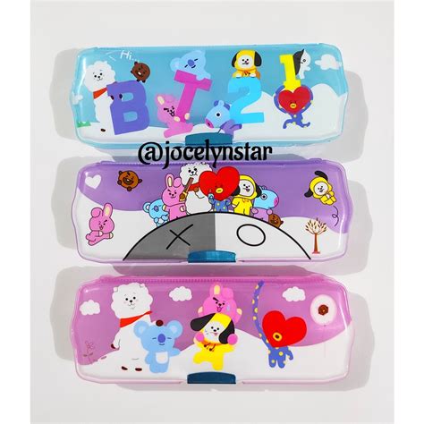 Jual Kotak Pensil K Pop Kotak Pensil Bt21 Tempat Pensil Bt21 Kotak