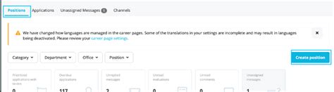 Hiring Manager Create Application Personio Voyager Community