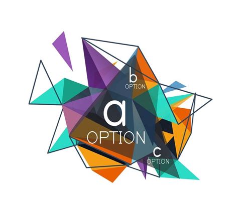 Premium Vector Vector Triangle Abstract Background Low Poly Concept