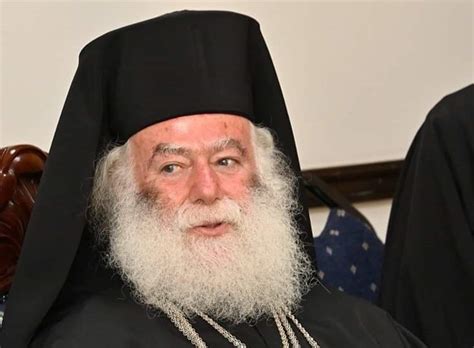Συλλυπητήριο γράμμα του Πατριάρχη Αλεξανδρείας στον Αρχιεπίσκοπο