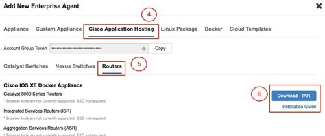 Configure Thousand Eyes Enterprise Agent For Asr1k Isr4k And Cat8k