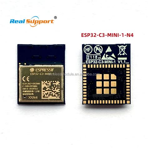 esp32 c3 mini 1 n4 esp32 c3 mini 1 4mb闪存pcb天线wi fi和ble 5模块esp32 c3 fn4
