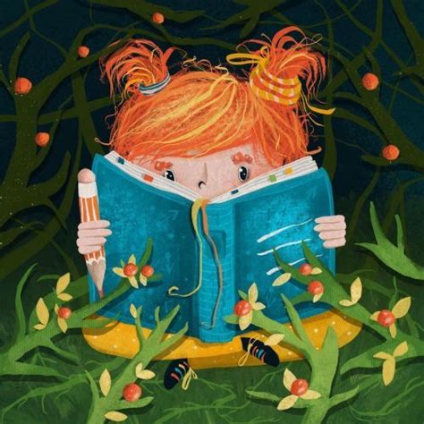 LecturImatges La Lectura En Imatges Book Illustration Flower Frame