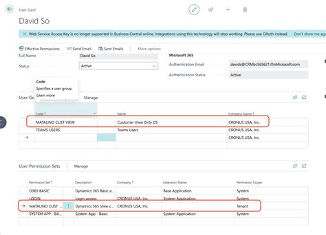 Business Central Security Filters — Matalino