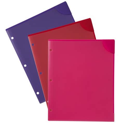 Avery Corner Lock Plastic Pocket Folder 1 Ct King Soopers