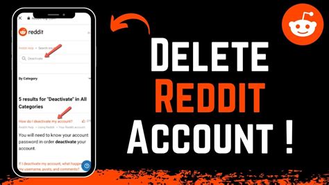 How To Delete Reddit Account Permanently YouTube