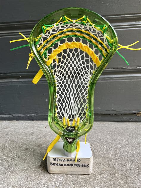 Ecd Ion Dyed Green Professionally Strung Sidelineswap