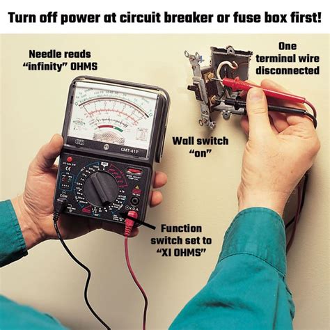 How To Use A Digital Multimeter And Analog Multimeter Multimeter Home Electrical Wiring Diy