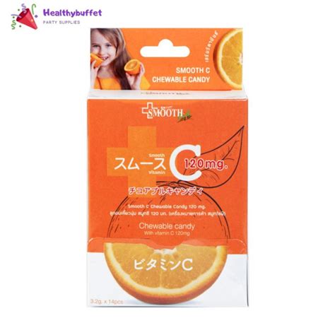Smooth C Chewable Candy mg ลกอมเคยวนม สมทซ วตามนซ Shopee Thailand