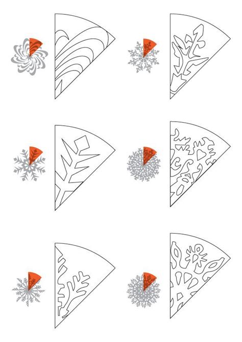 6 Snowflake Patterns For Origami Projects