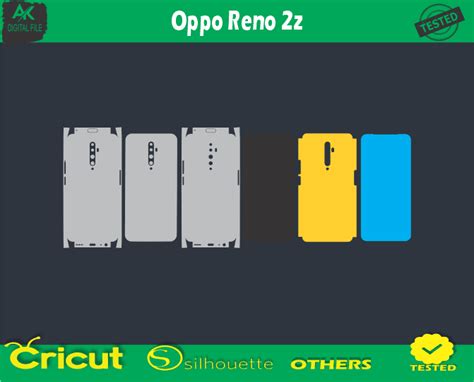 Oppo Reno Pro Skin Vector Template Low Price Ak Digital File