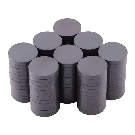 Imanes Redondos 20x3 Mm Pack 100 Unidades Lider