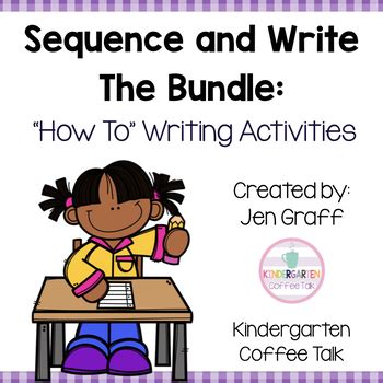 Step How To Sequencing And Writing Activities The Bundle TPT