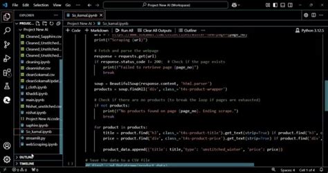 Datascience Webscraping Python Pandas Streamlit Futuregoals