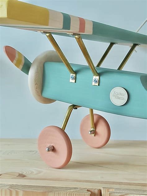 Candeeiro Avião Tecto Verde Selvagem Xadrez às Riscas