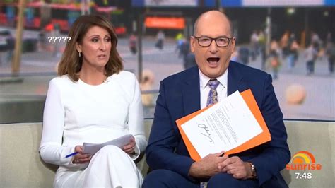 Kochie Received A Letter From A Celeb And Theres No Way Its Real