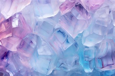 Frozen Wonderland Icy Gradient Background Premium Ai Generated Image