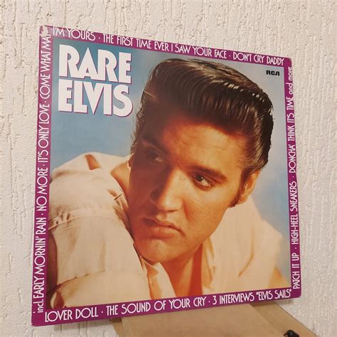 Lp Elvis Presley Rare Elvis Disco De Vinil Importado Shopee Brasil