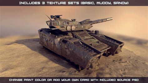 Tempest Hover Tank 3d Model Download Tank On