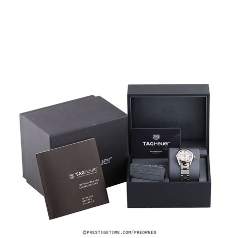 Pre-owned Tag Heuer Carrera Ladies Automatic 29mm wbn2410.ba0621